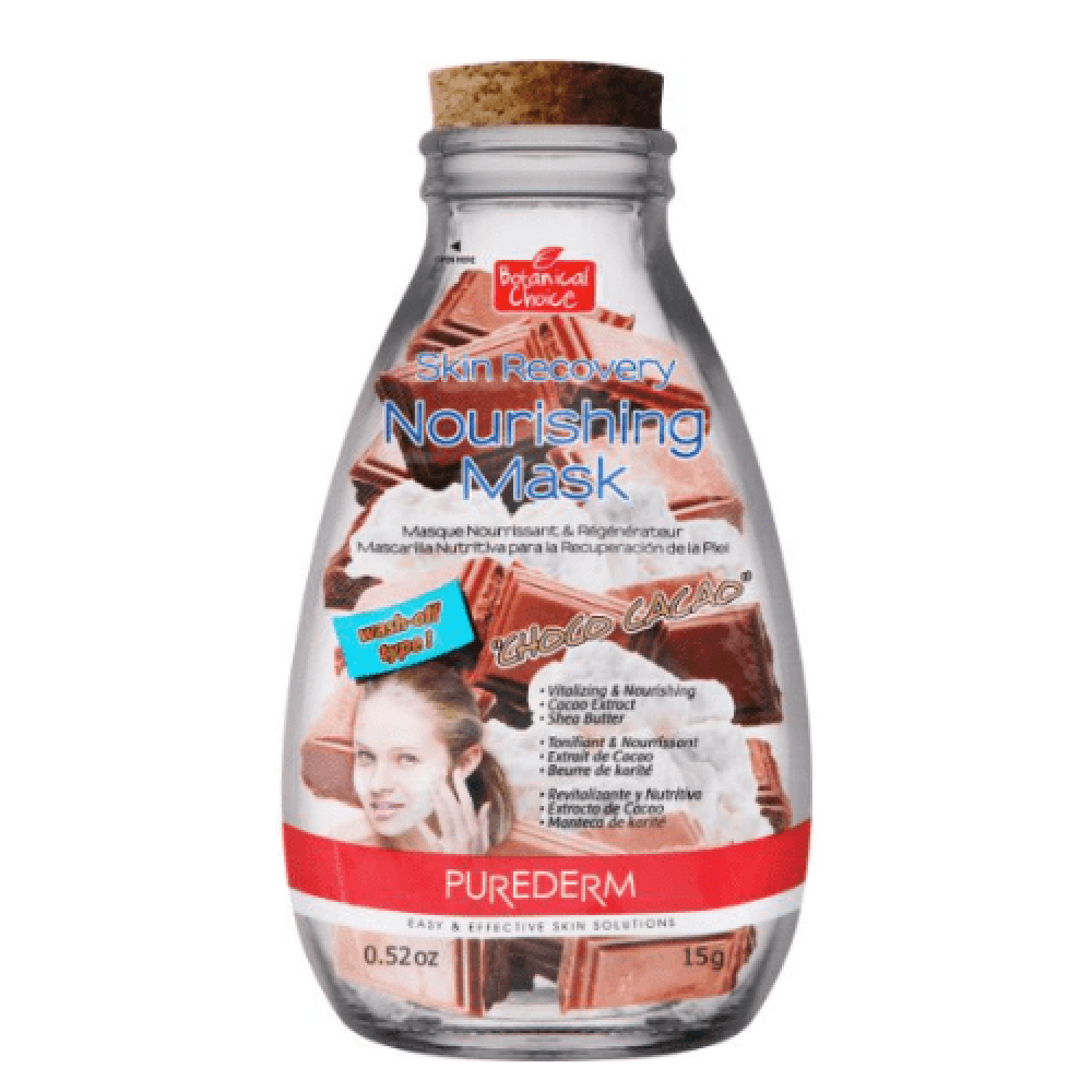Purederm Skin Recovery Nourishing Mask Choco Cacao