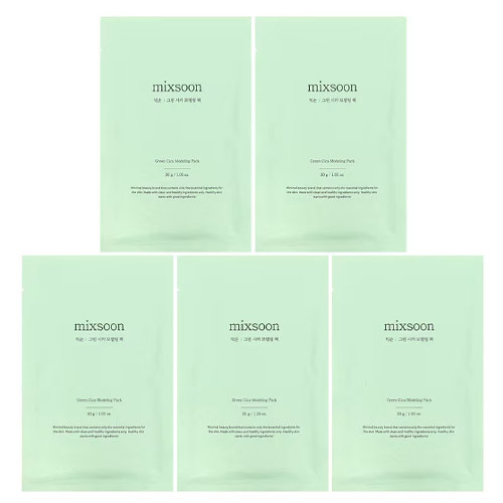 Mixsoon Green Cica Modeling Pack 5x