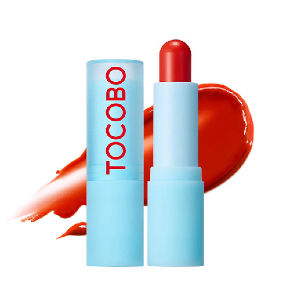 Tocobo Glass Tinted Lip Balm 013 Tangerine Red